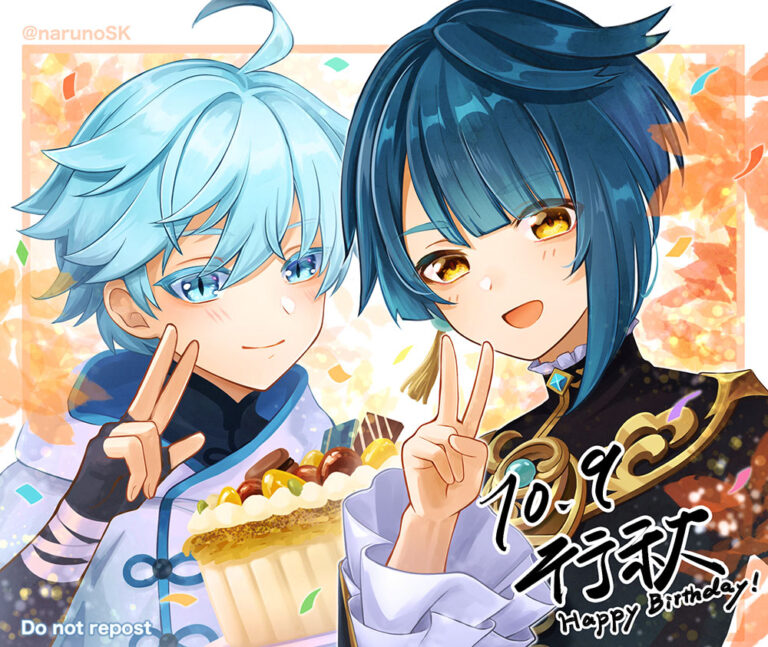 【原神】二次創作イラストまとめ｜なるのすけ | なるのすけのゆるブログ